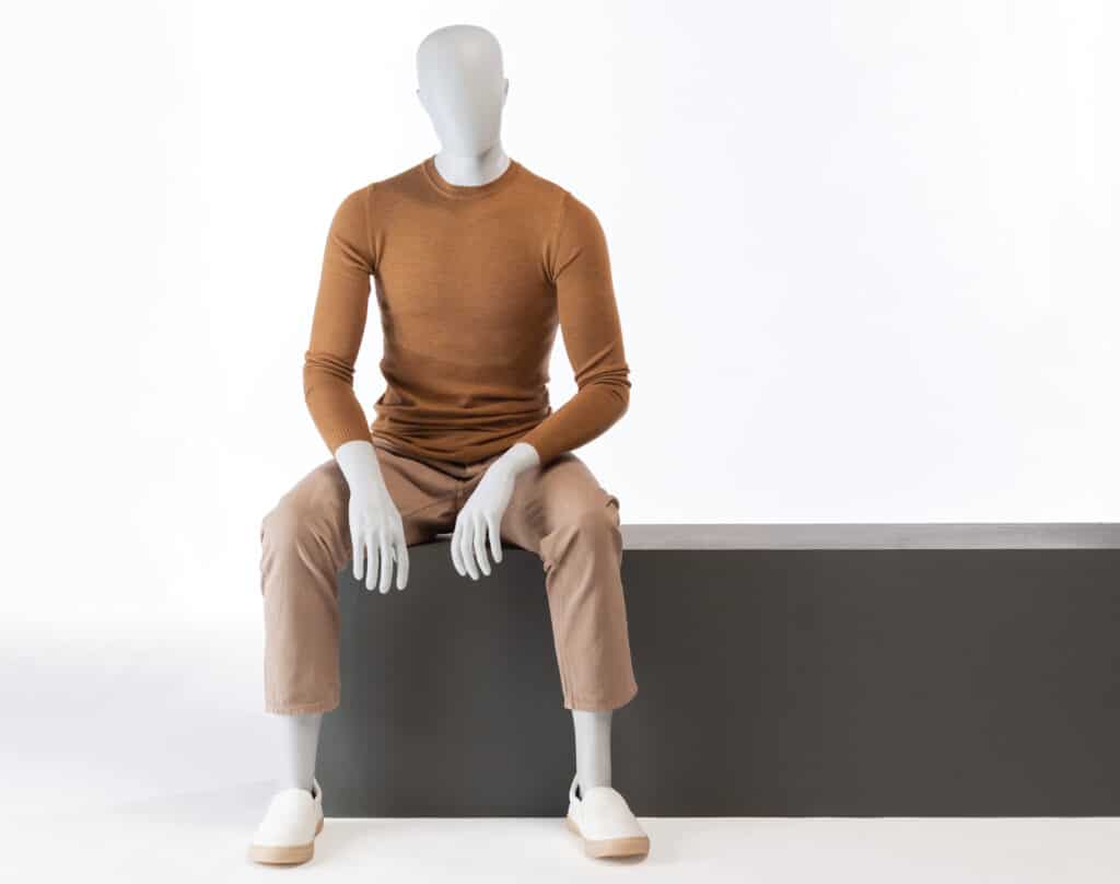 Sitting Mannequins for Retail | Fusion Specialties
